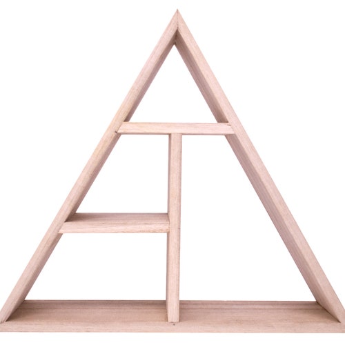 Hexagon/triangle Display Shelf - Etsy