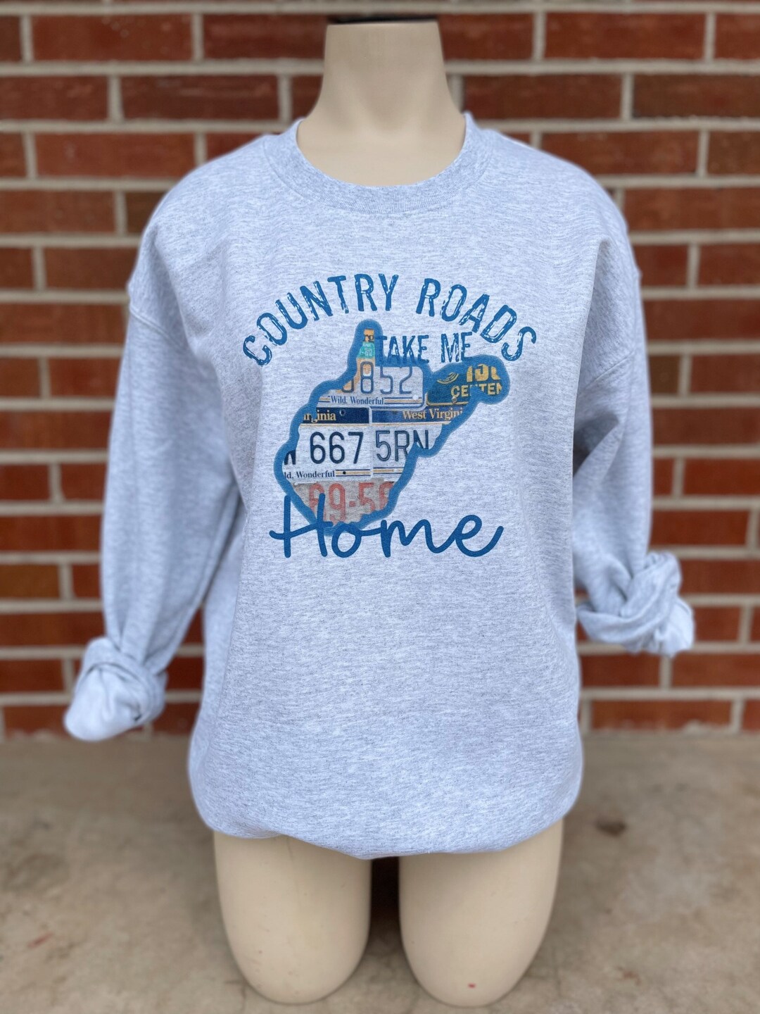 Country Roads Sweatshirt - Etsy