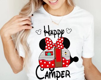 Happy Camper Mickey - Etsy