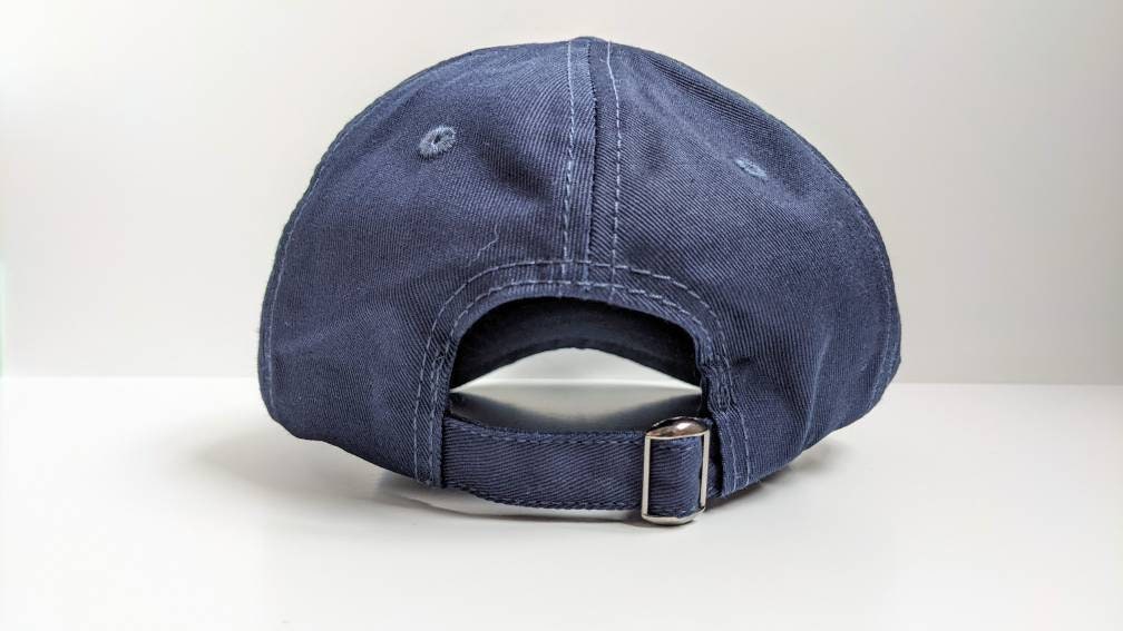 Navy Blue Kids Custom Letter Baseball Hat Initial Cap Youth Children ...