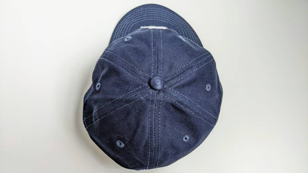 Navy Blue Kids Custom Letter Baseball Hat Initial Cap Youth Children ...