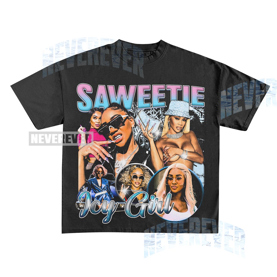 Saweetie 90s Retro Rap Tee Bootleg Rap Tee Vintage 90s Rap Tee Graphic ...