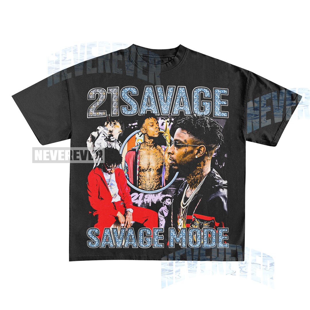 21 Savage 90s Retro Rap Tee Bootleg Rap Tee Vintage 90s Rap Tee Unisex ...