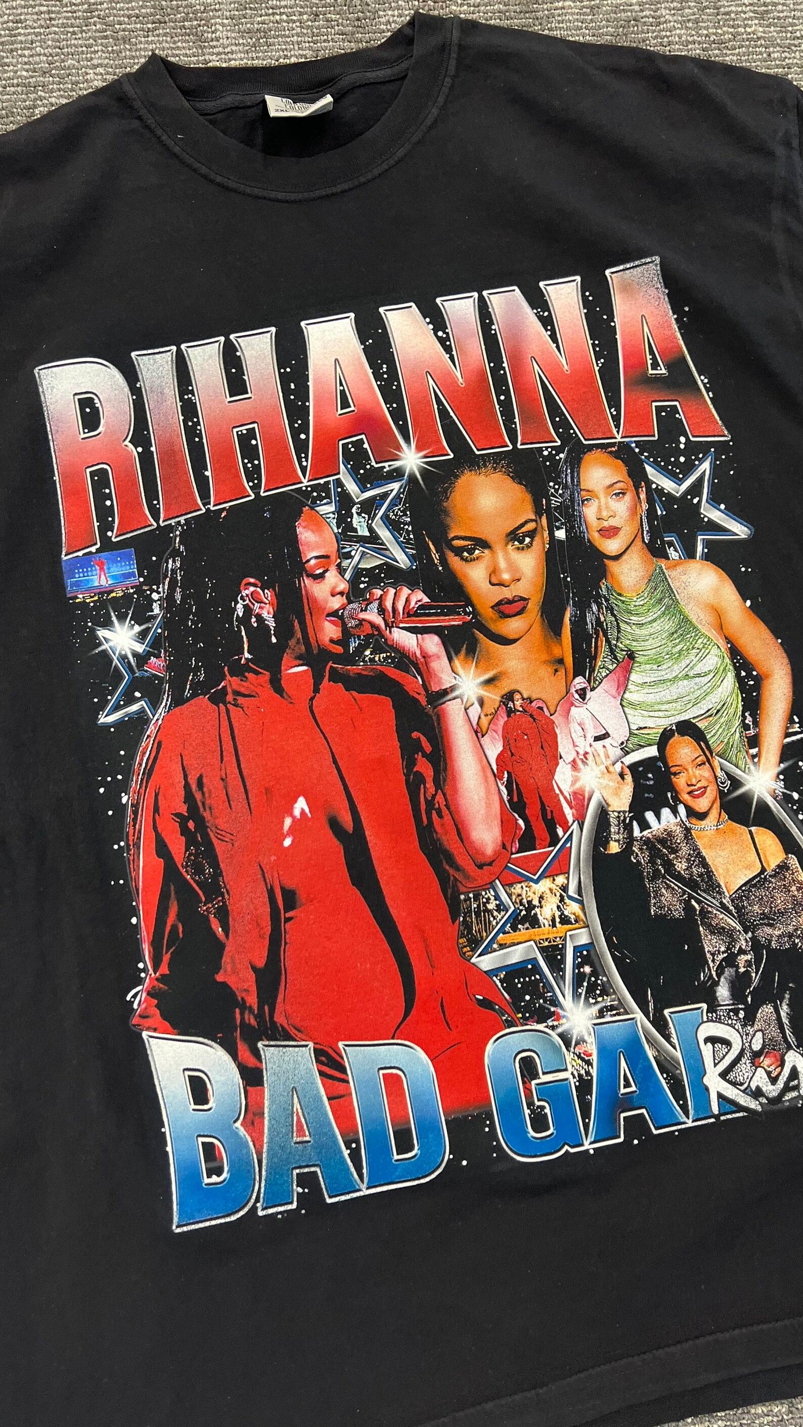 Rihanna 90s Retro Rap Tee Bootleg Rap Tee Vintage 90s Rap Tee Graphic ...