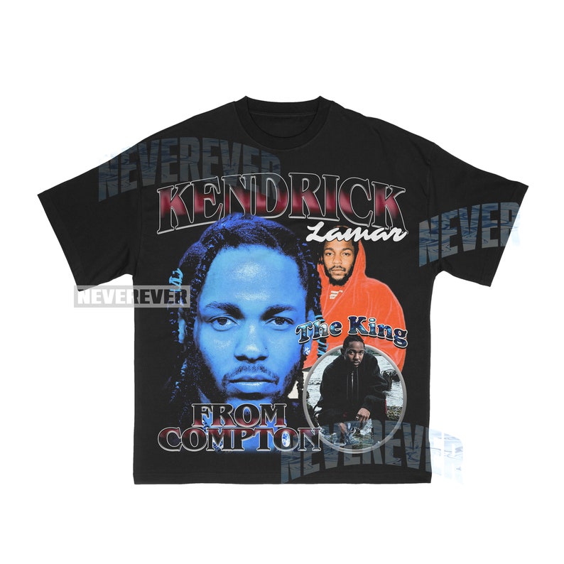 Kendrick Lamar 90s Retro Rap Tee | Bootleg Rap Tee | Vintage 90s Rap ...