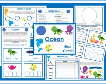 Under the Sea Theme Preschool Curriculum Printable Homeschool Lesson ...