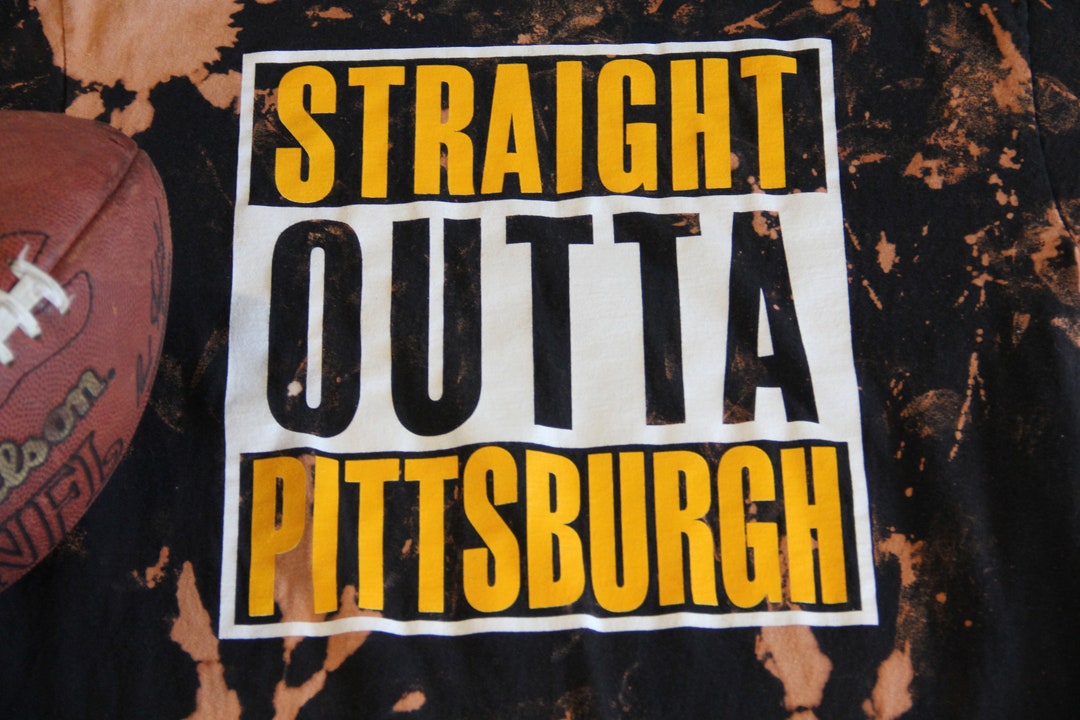 Mens Medium straight Outta Pittsburgh Tie Dye T-shirt - Etsy UK