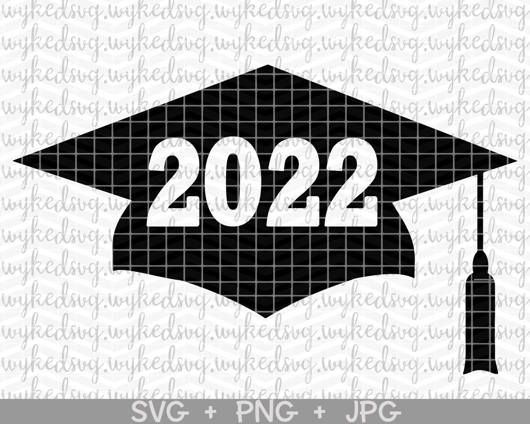 Graduation Svg, Graduation Cap Svg, Grad Cap Silhouette Svg, Senior ...