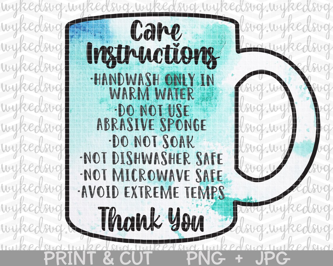 Care Card Bundle Print and Cut Care Cards Watercolor Png - Etsy