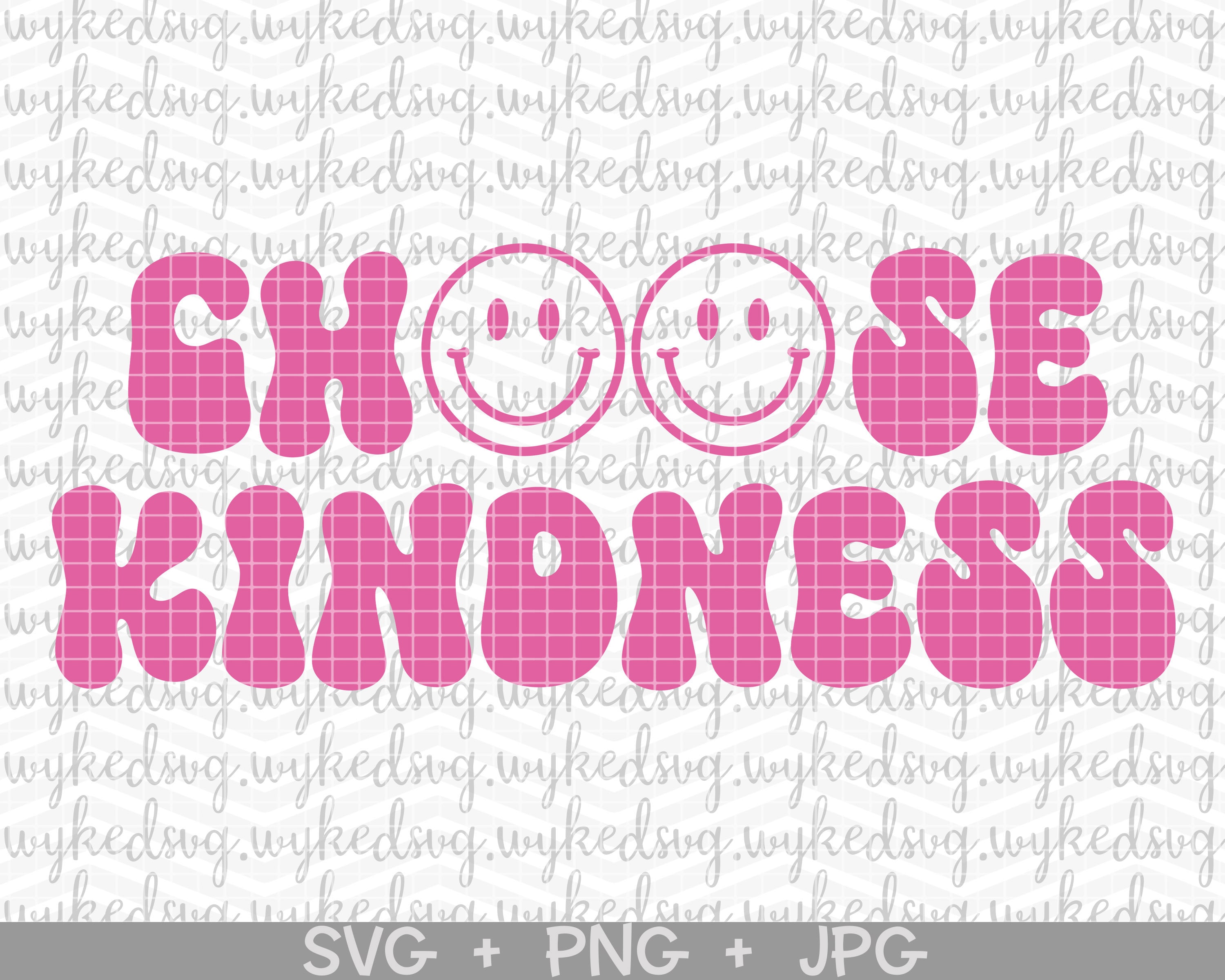 Choose Kindness Svg Pink Shirt Day Svg Anti Bullying Png - Etsy