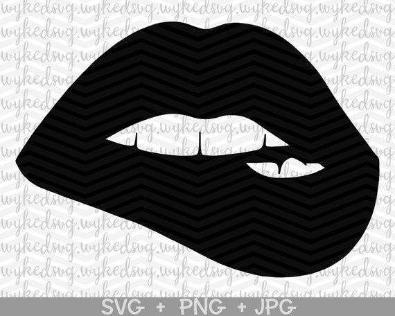 Biting Lip Svg Lip Biting Svg Sexy Svg Pretty Girl Svg - Etsy Denmark