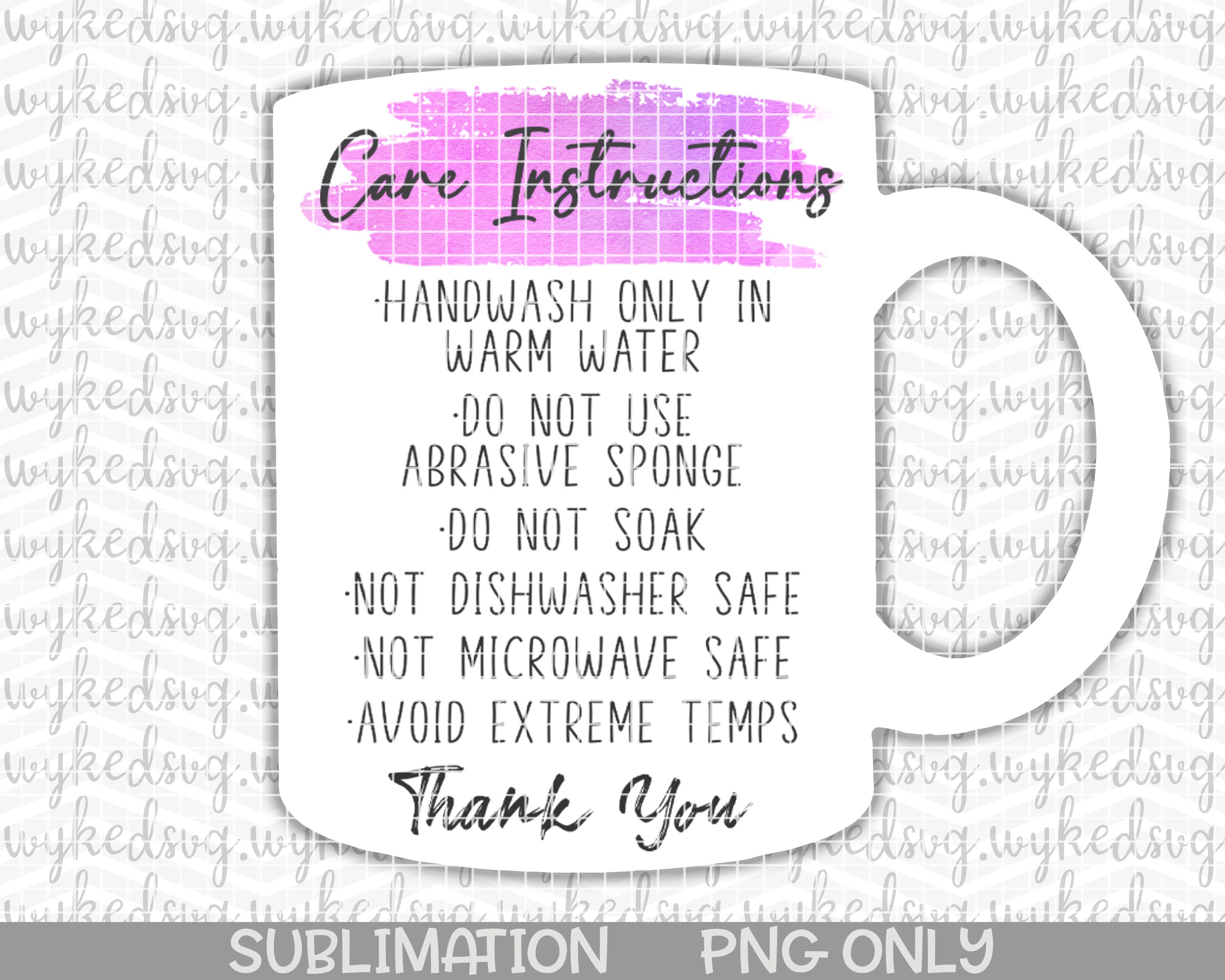 Care Card Png Printable Care Cards Coffee Mug Care Card - Etsy Canada