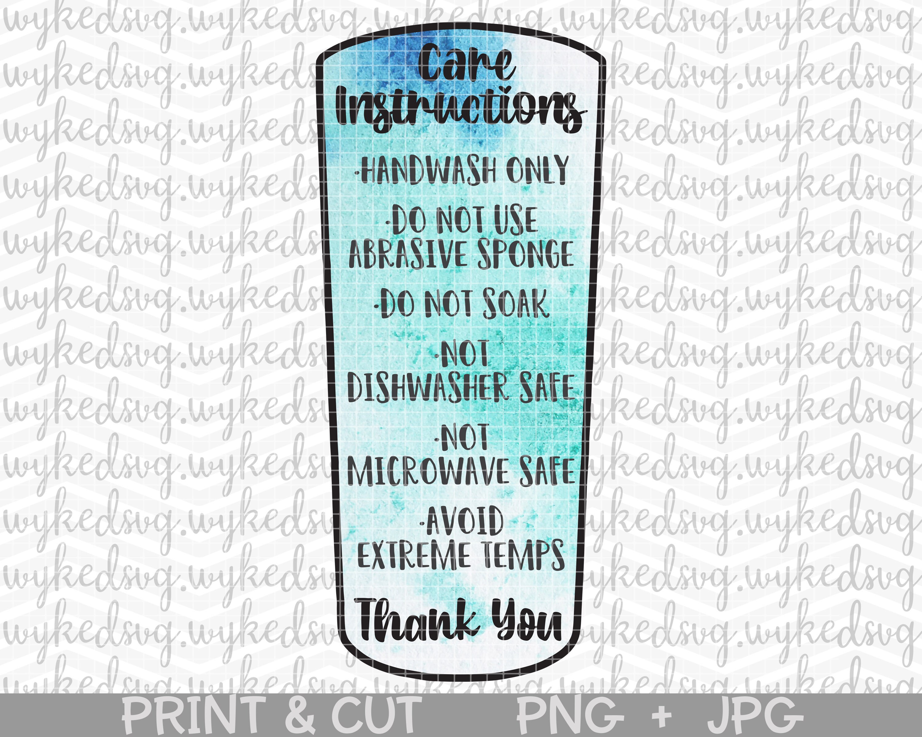 Care Card Bundle Print and Cut Care Cards Watercolor Png - Etsy