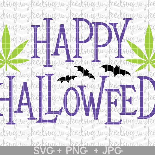 420 Halloween Svg - Etsy