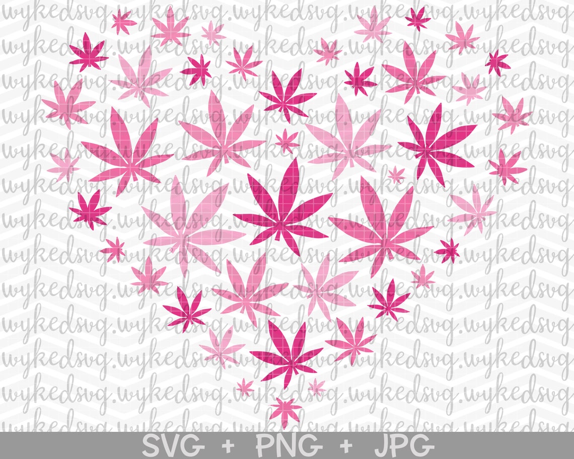 Weed Svg Cannabis Heart Svg Rolling Tray Svg Valentines Day - Etsy