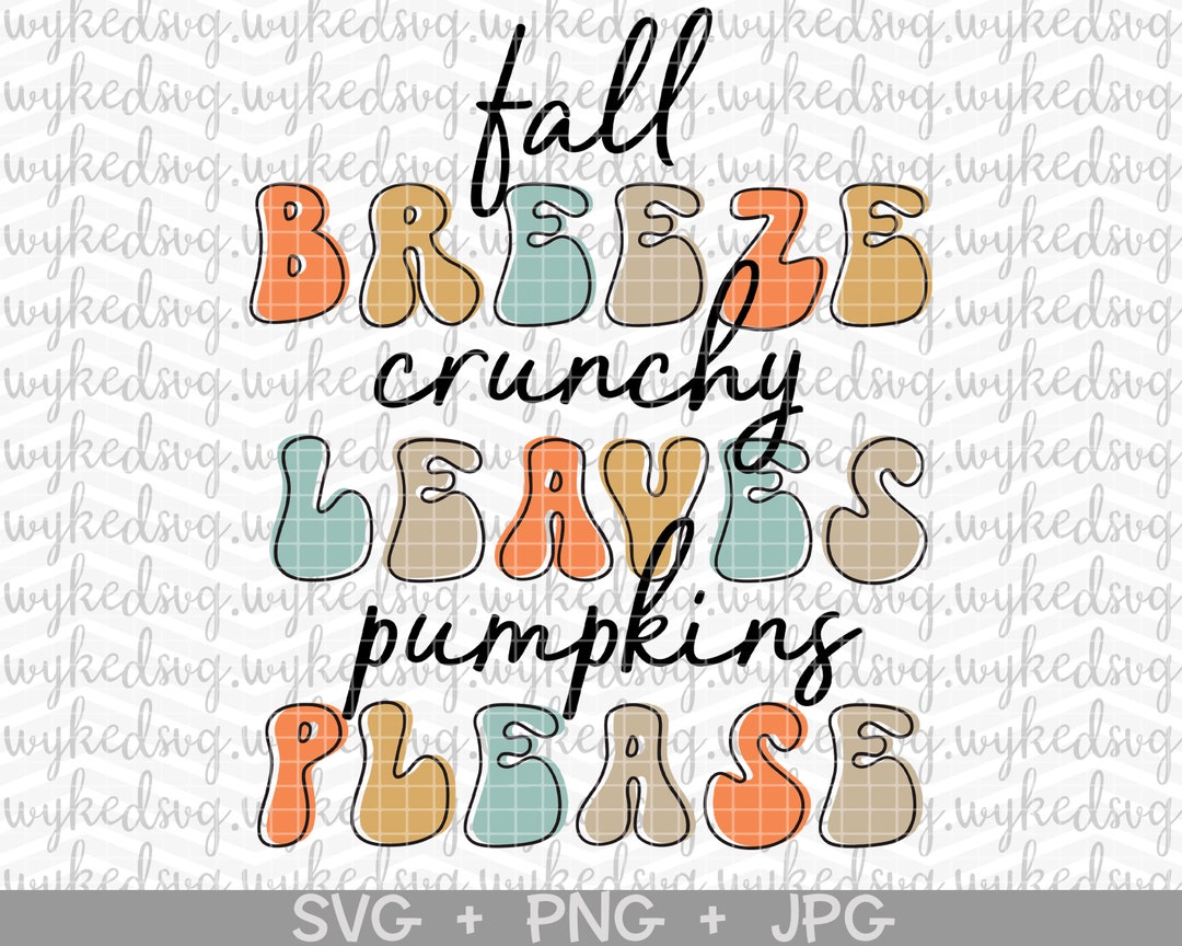 Fall Sublimation Svg, Autumn Png, Fall Svg, Pumpkins Please Png, Fall ...