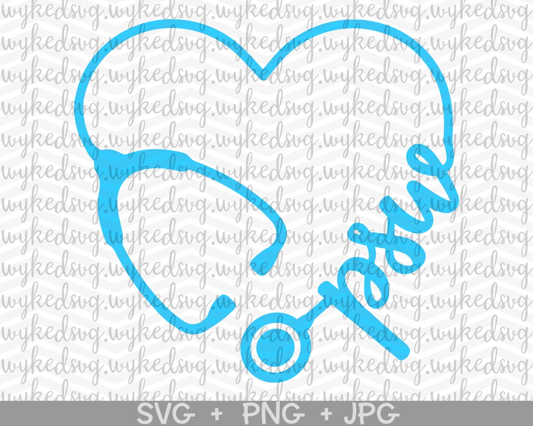 Heart Stethoscope Svg, Psw Svg, Healthcare Svg, Stethoscope Svg, Heart ...