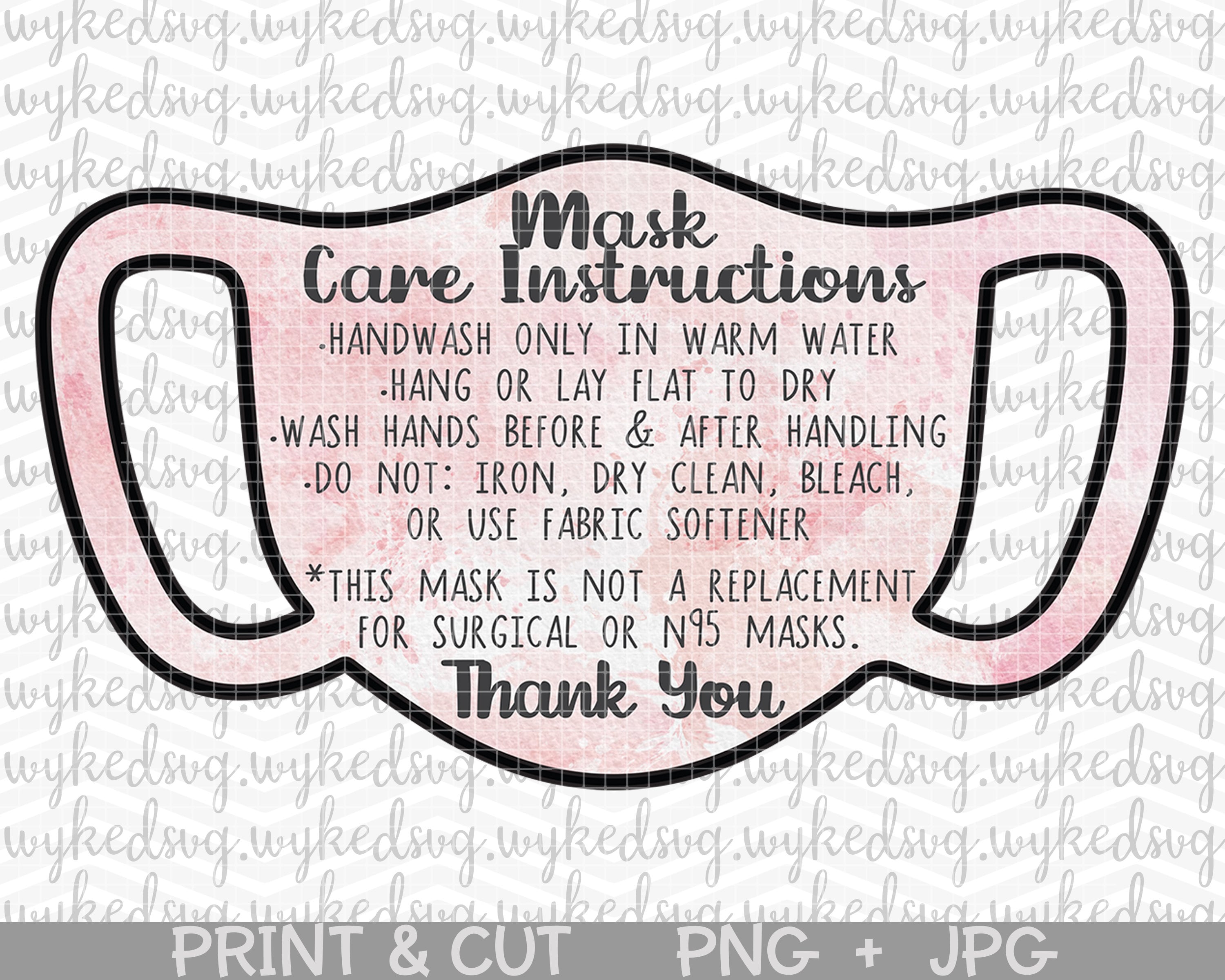 Care card bundle print and cut care card watercolor png | Etsy