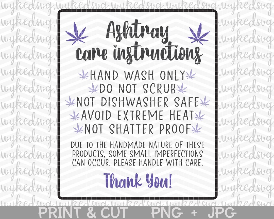 Ashtray Care Card Png, Ashtray Png, Care Card Printable, Stoner Png ...