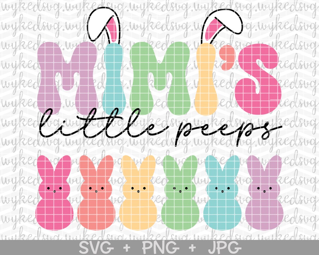 Mimis Little Peeps Svg, Sweater Sleeve Designs, Retro Easter ...