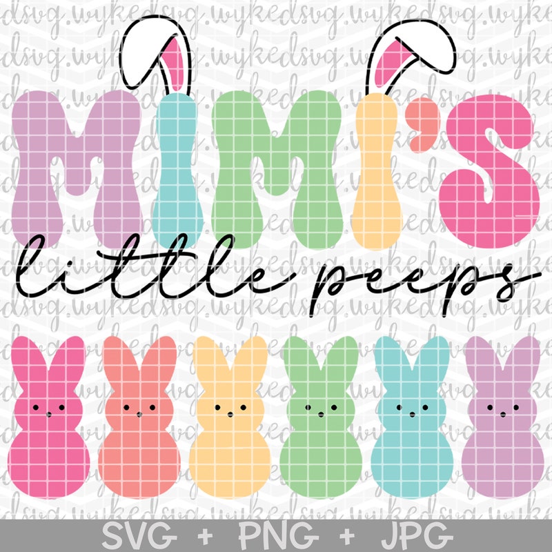 Peeps Svg - Etsy