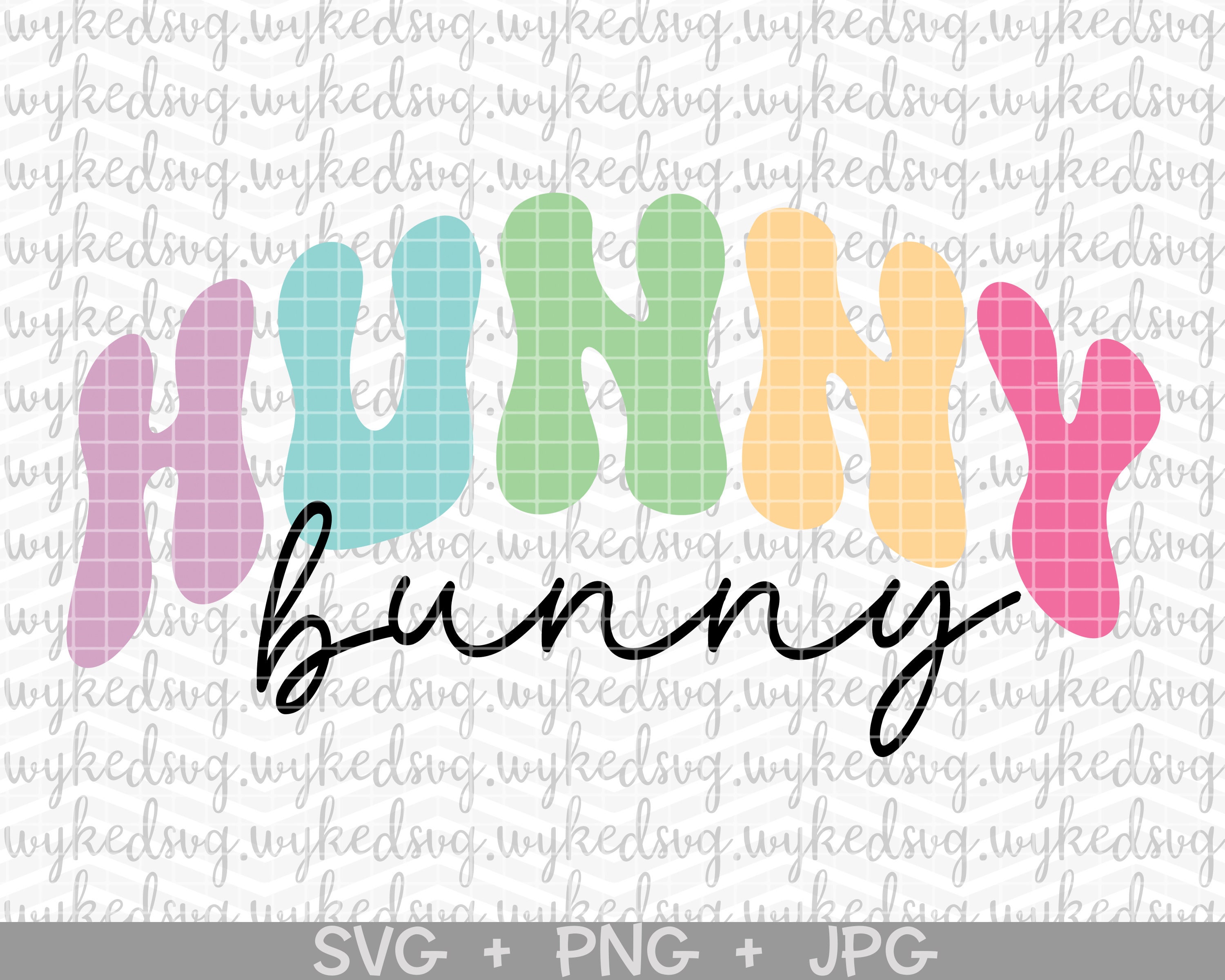 Hunny Bunny Svg Sublimation File Digital Download - Etsy
