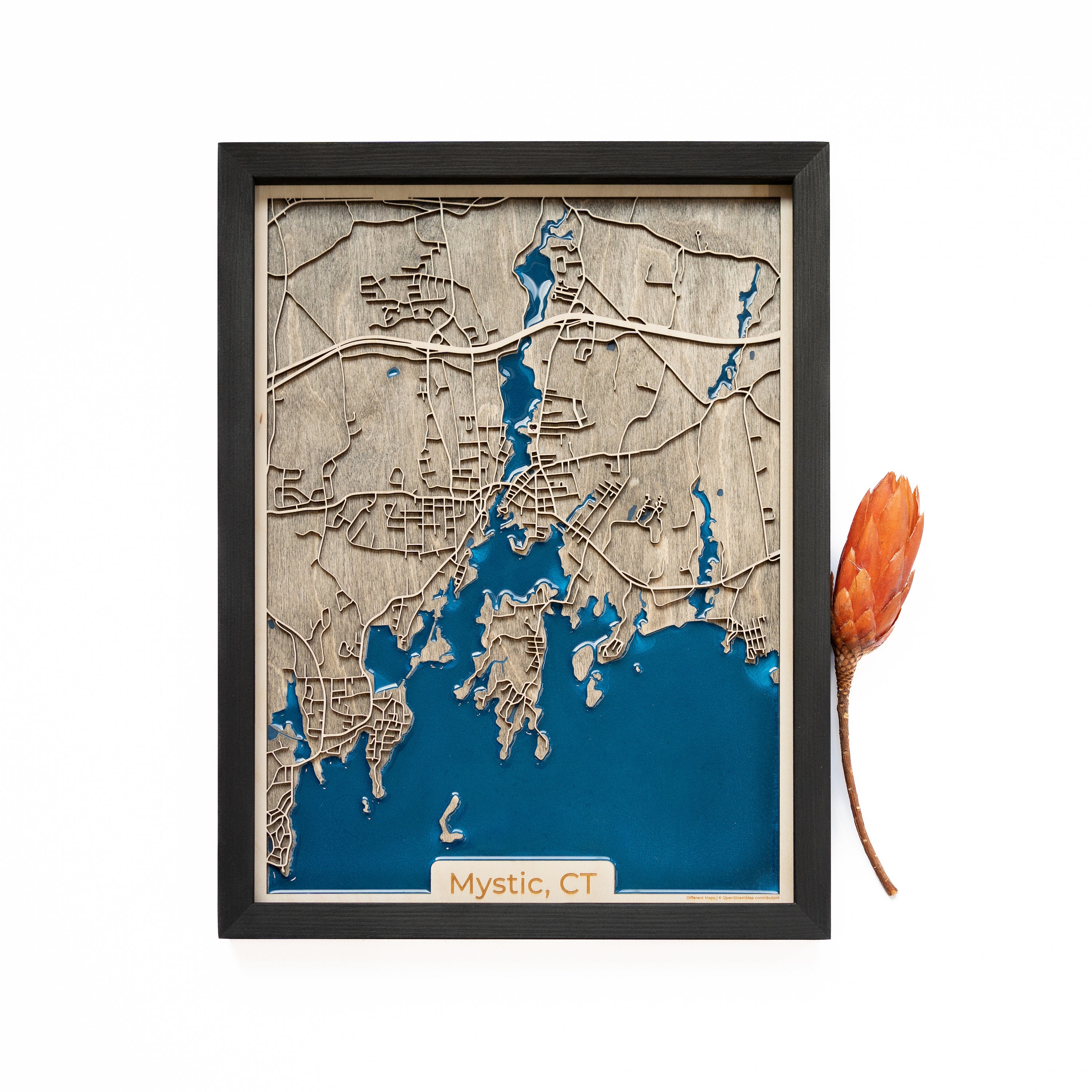 Mystic Map | Wood and Epoxy - Etsy