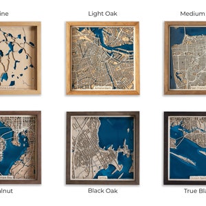 Bermuda Laser Cut Wood Map | Wood and Epoxy Resin - Etsy