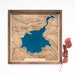 Timothy Lake Map | Wood and Epoxy - Etsy