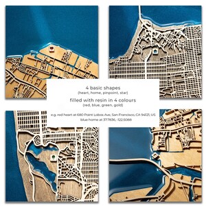 Westerly-pawcatuck Map | Wood and Epoxy - Etsy