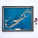 Bermuda Map | Wood and Epoxy - Etsy