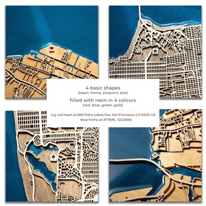 Bermuda Map | Wood and Epoxy - Etsy