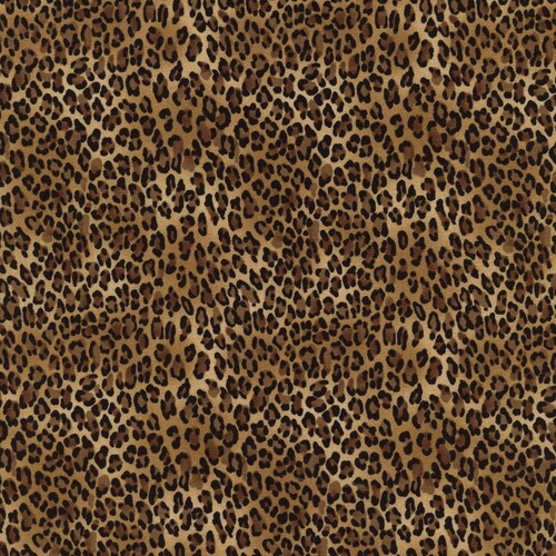 Tiny Leopard Print Cotton Fabric - Etsy