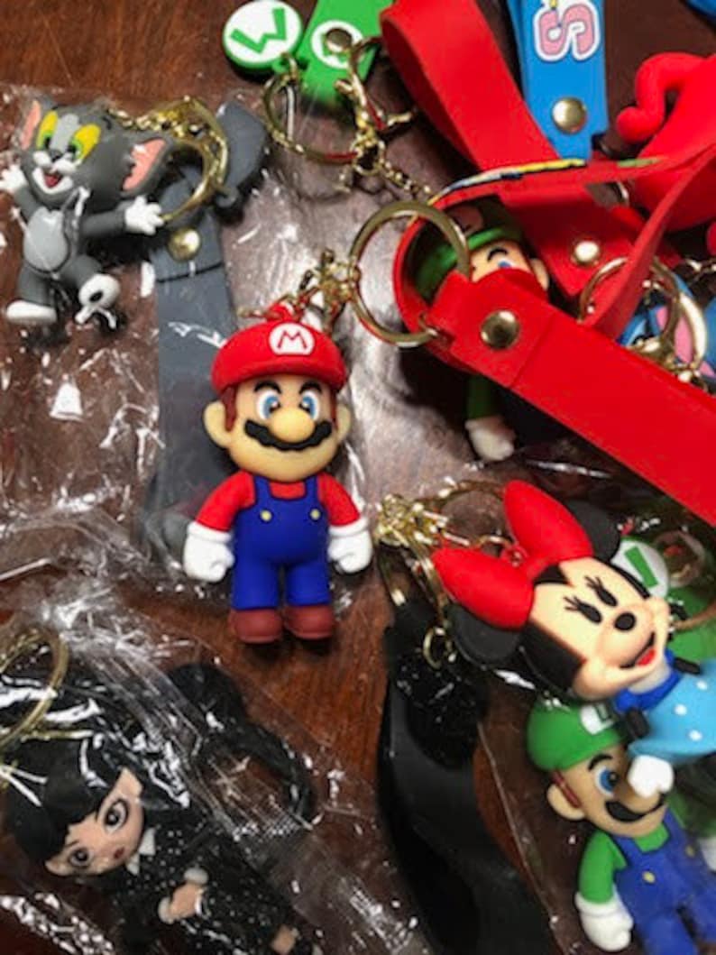 Character Keychains - Etsy