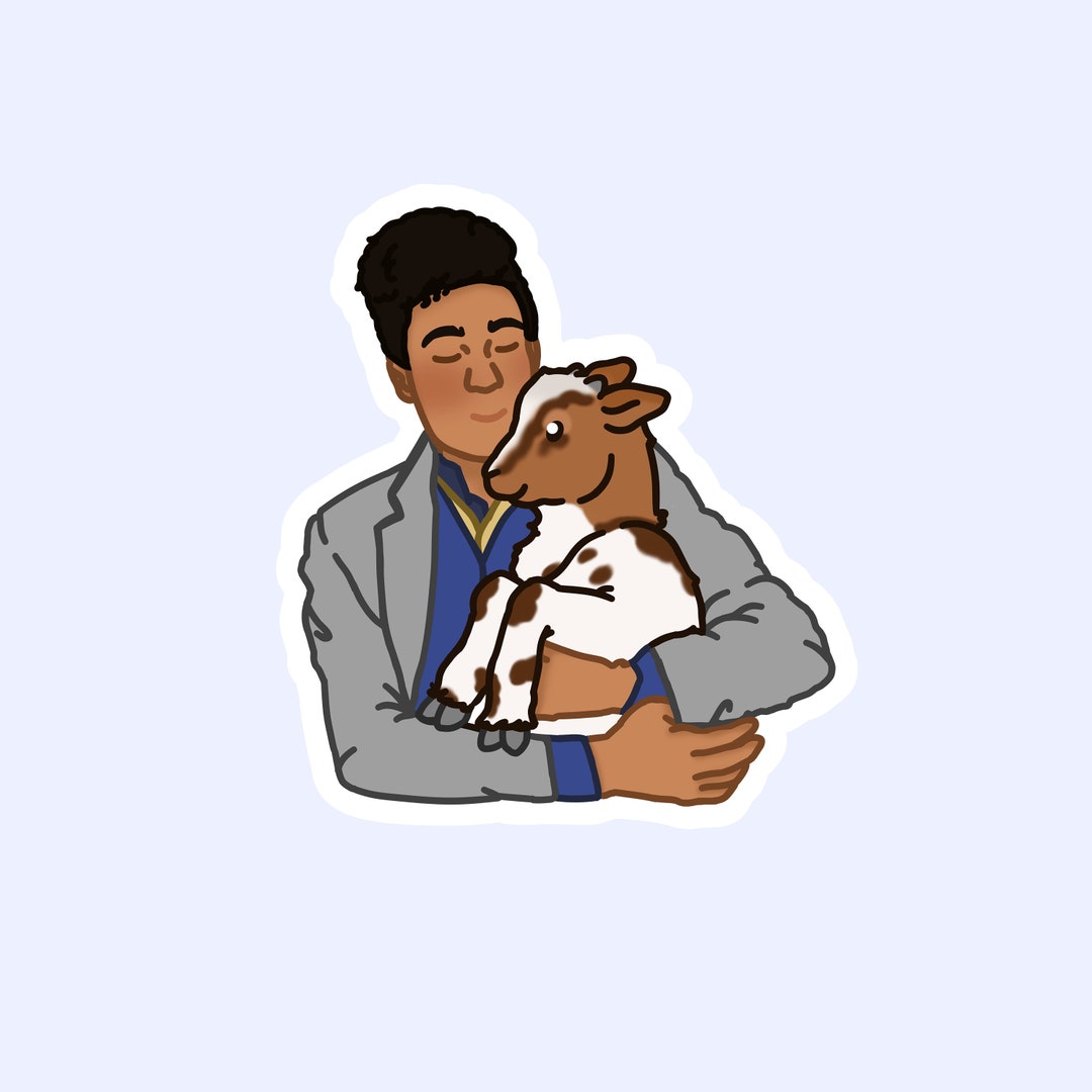 Milo and Jesper Sticker Shadow and Bone Fanart Sticker Emotional ...