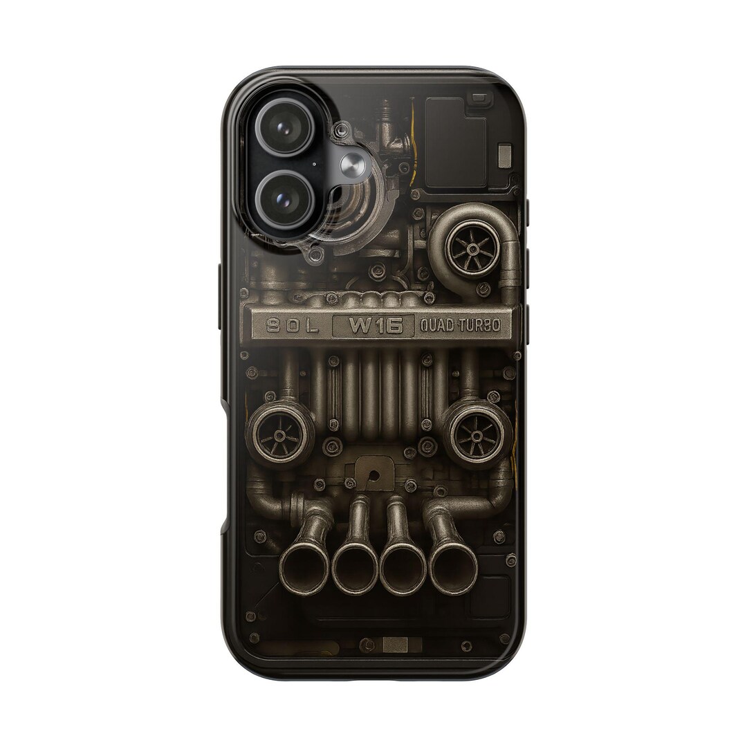 Teardown Car Engine Phone Case, Automotive Gift, Durable Mobile ...