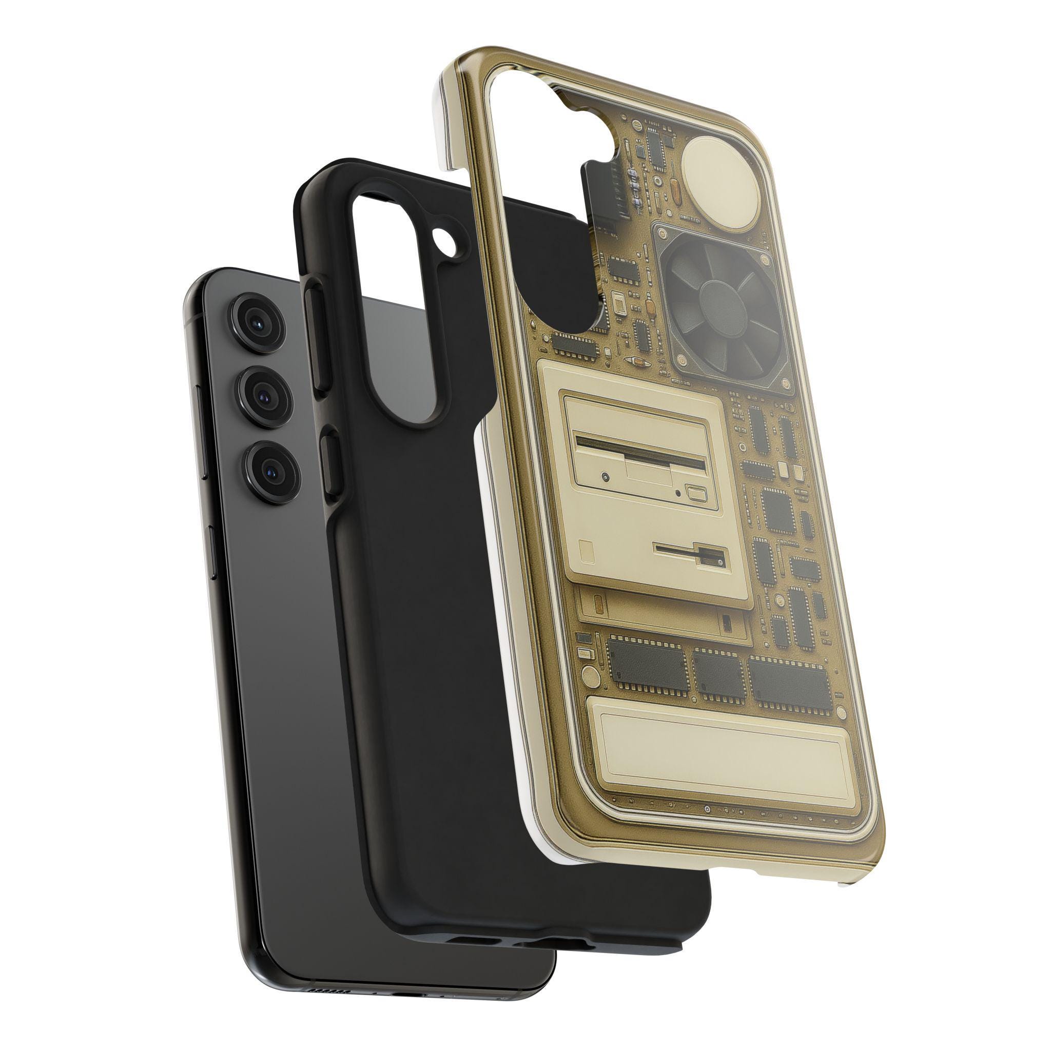 Retro Computer Teardown Tough Phone Case: Geek Tech Style - Etsy