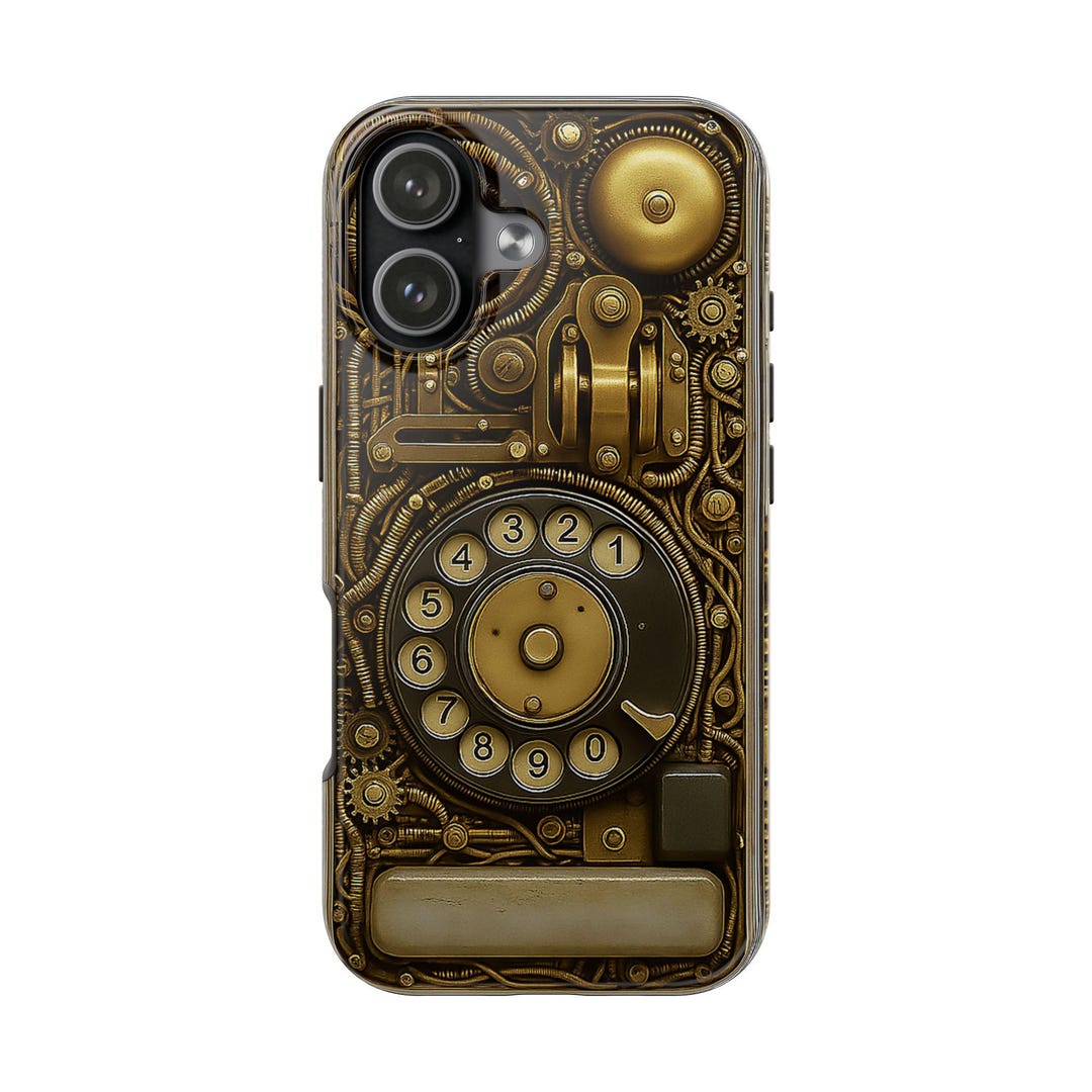 Steampunk Teardown Phone Case: Retro Rotary Design, Tech Lover Gift - Etsy