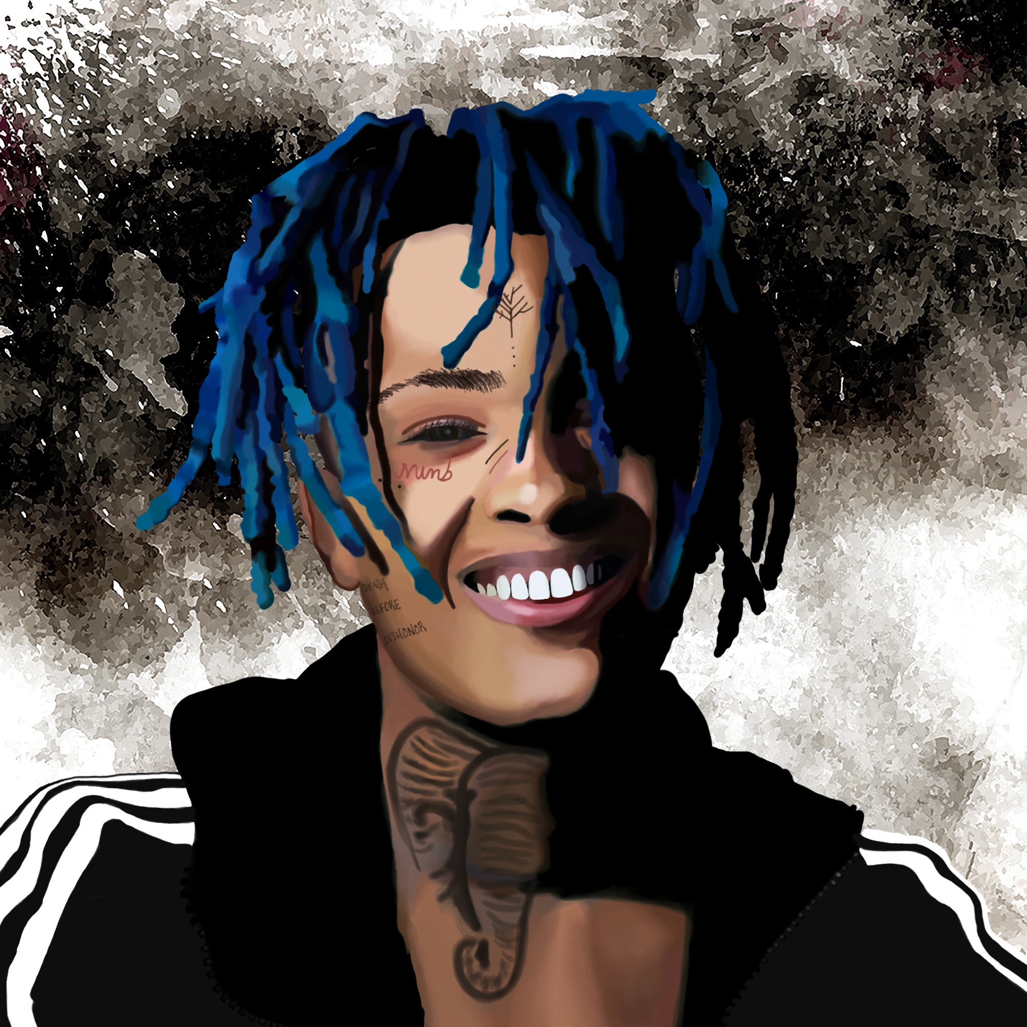 Xxxtentacion Canvas/wall Art - Etsy