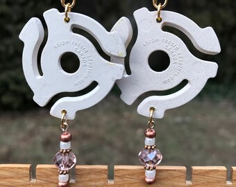45 Rpm Adapter Earrings - Etsy