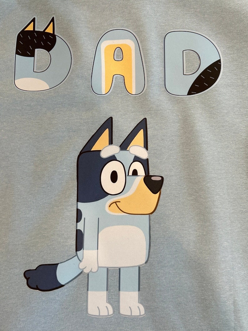 Bluey Dad Hoodie Retro Hoodie Bluey Mom Hoodie - Etsy