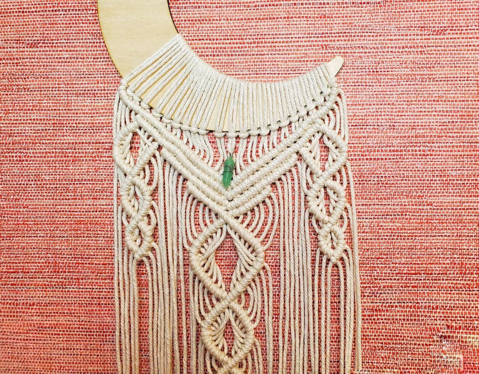 Handmade Macrame Moon Half Moon Macrame Moon Wall Decor - Etsy