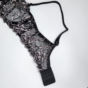 Underwire Lace Bra for Men. Flat Chest AAA Cup Bra. Luxury Male Bras ...