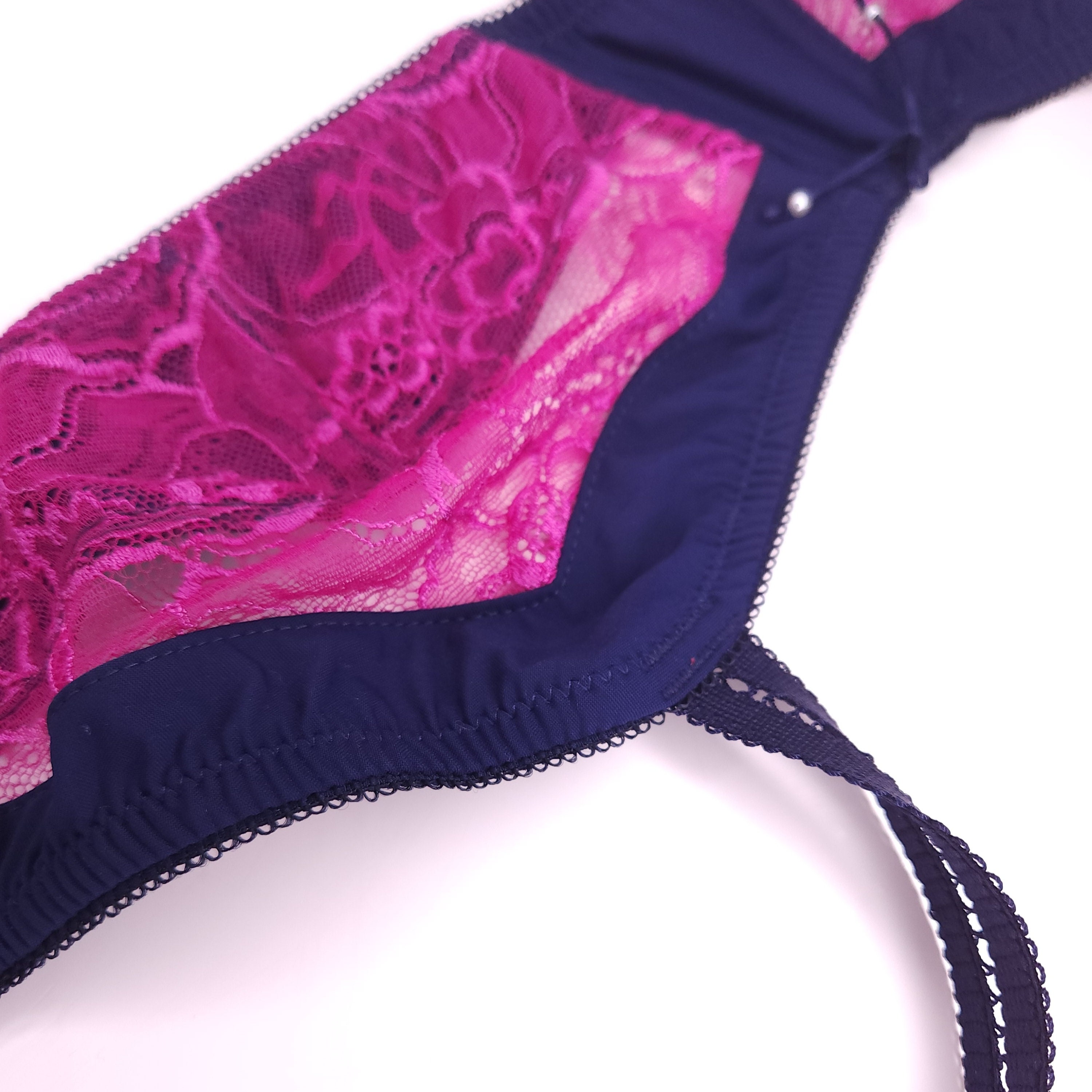 Crossdressing AA Cup Bra for Men, Purple Lace AAA Bra. - Etsy