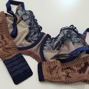 Men Bra AA Underwire or Soft. Pleasant Elastic Satin. Crossdresser ...