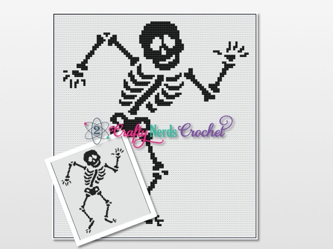 Dancing Skeleton Pattern Graph With Minic2c Written, Skeleton Graphgan ...