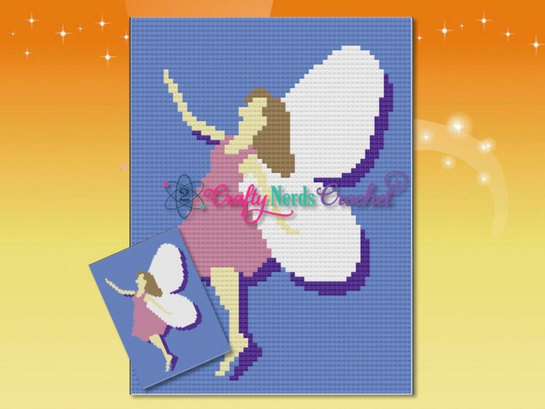 Pink Fairy Pattern Graph With C2c/minic2c Written, Fairy Graphgan ...