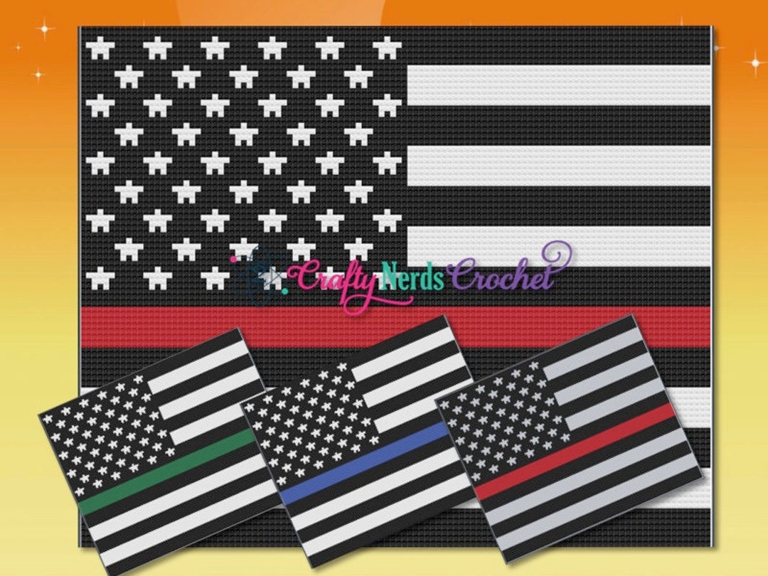 Thin Line Flag Pattern Graph With C2C Written, American Flag Graphgan ...