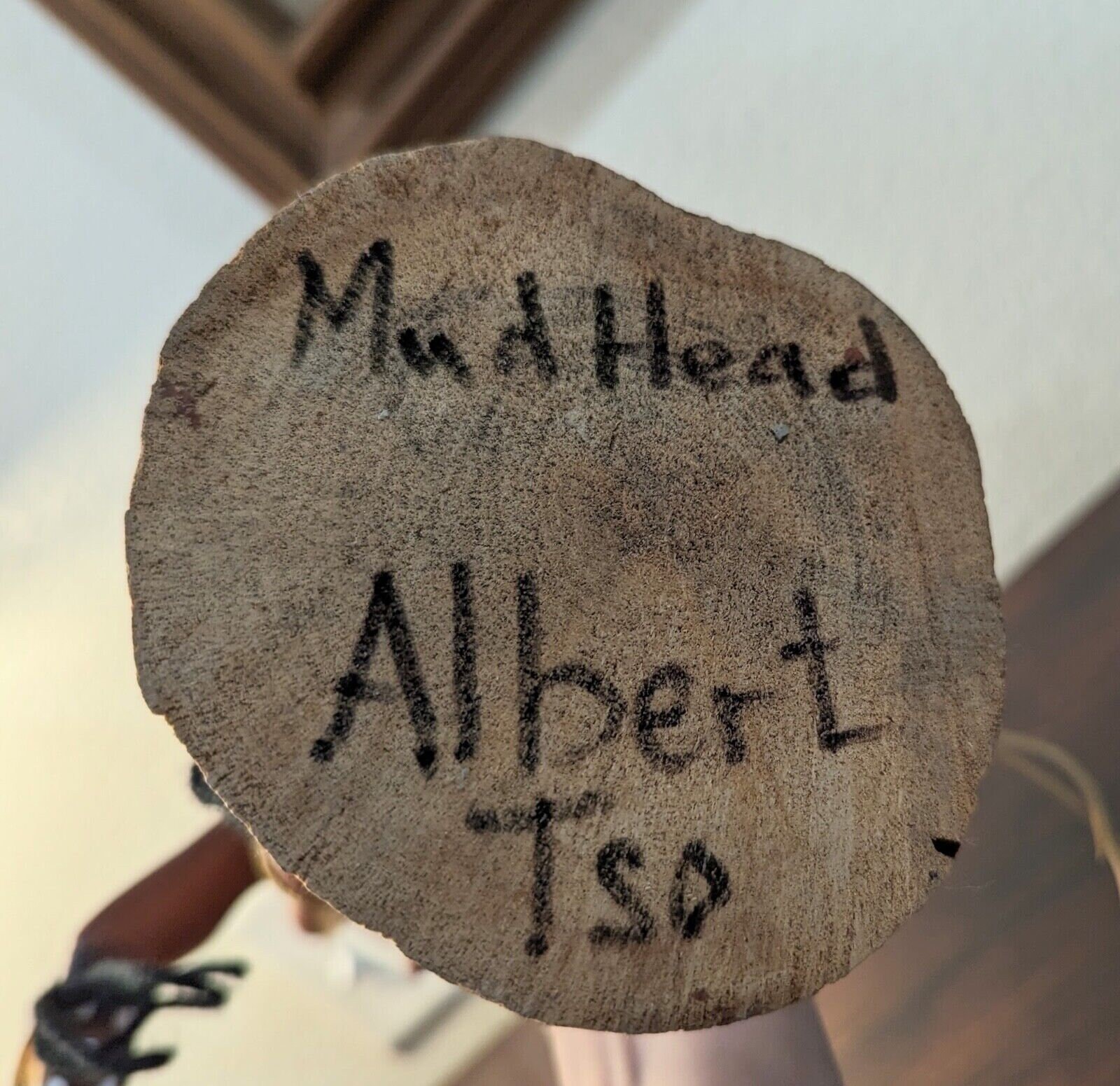 Vintage Native American Mud Head Clown Kachina Doll Dancer Signed by ...