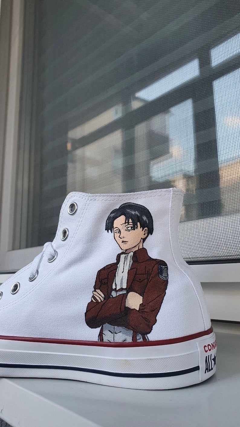 Custom Converse Anime - Etsy